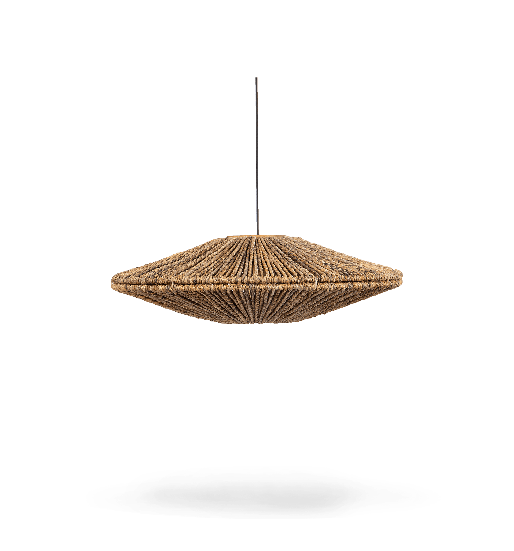 Cymbal Hanging Lamp Abaca