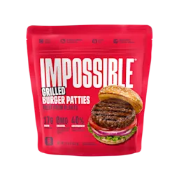 Impossible® Grilled Burger Patties Meat From Plants