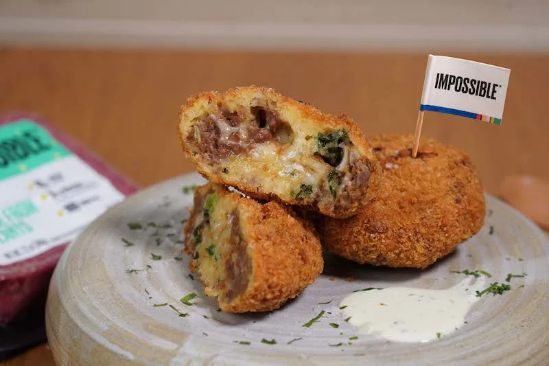 Impossible™ Cheesy Beef Croquette