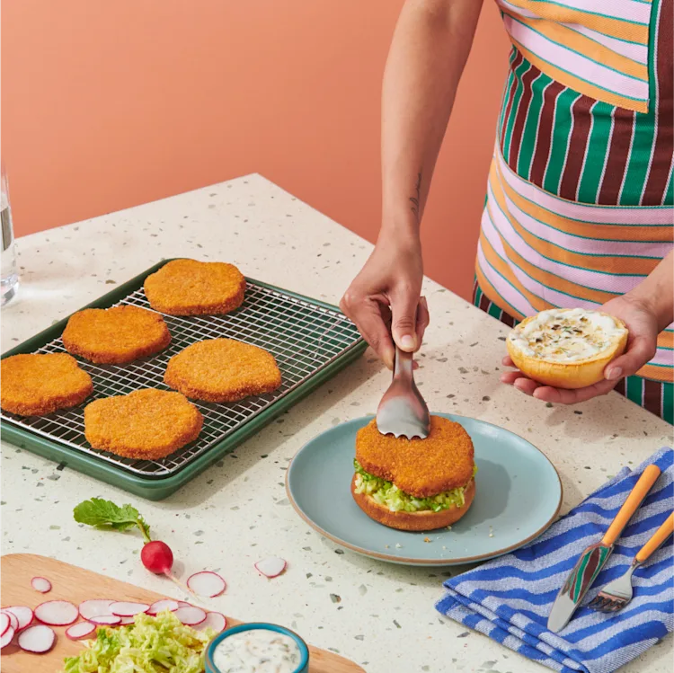 Impossible™ Spicy Chicken Patties Meat From Plants