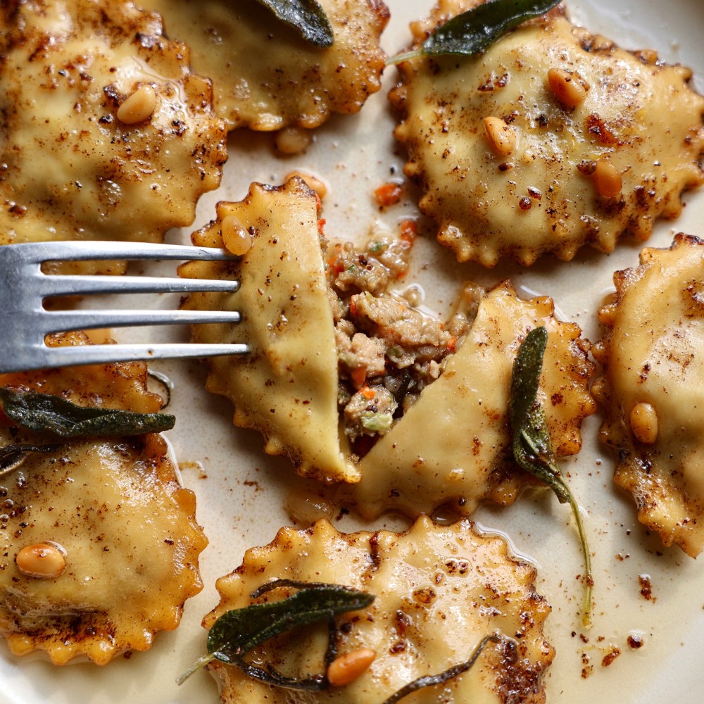 Impossible™ Beef Ravioli Recipe | Impossible Foods