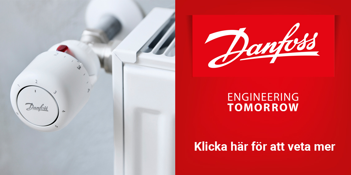 Nya Danfoss AERO™ radiatortermostater