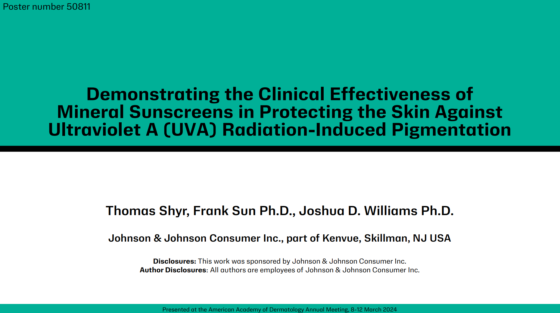 Demonstrating the Clinical Effectiveness of Mineral Sunscreens in ...