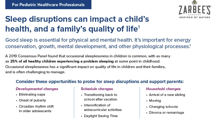 Sleep Support | Kenvue Professional