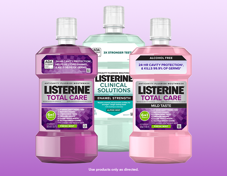 Enhanced Fluoride Uptake of LISTERINE® Anticavity Mouthwash | Kenvue ...