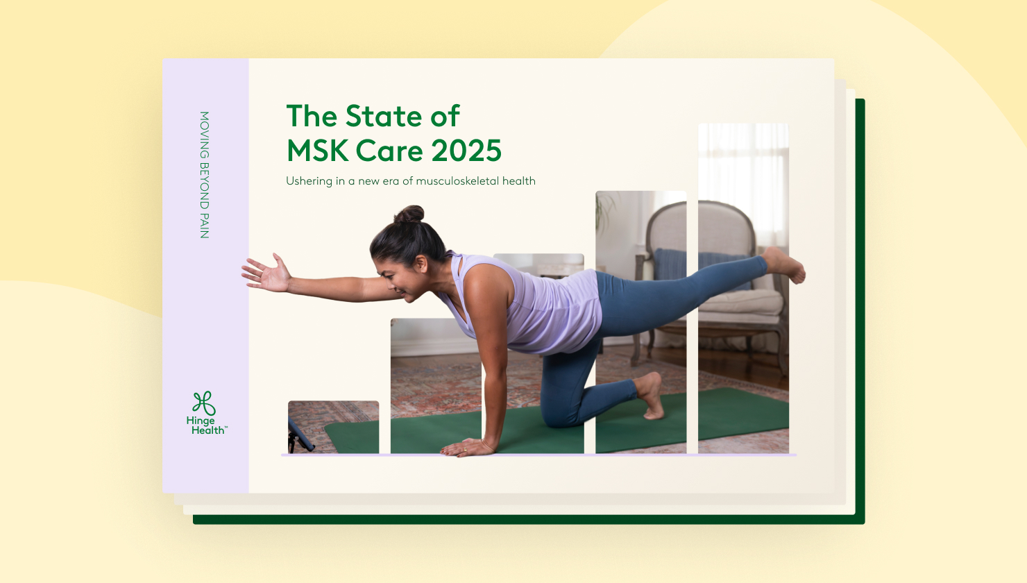 Moving beyond pain | The State of MSK Care 2025