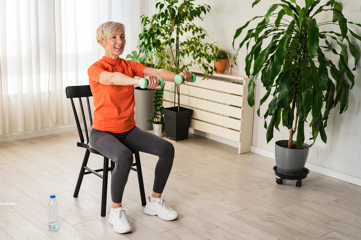 10 Chair Exercises for Seniors for Better Mobility & Balance
