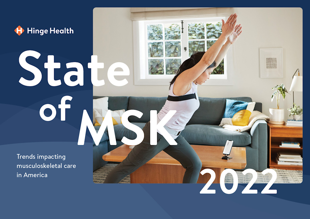 2022 State of MSK Report from Hinge Health