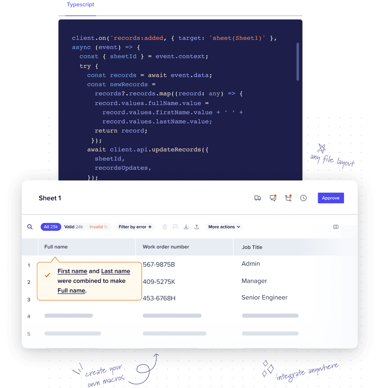Smart APIs for file-based data import | Flatfile Smart APIs for file-based data import | Flatfile