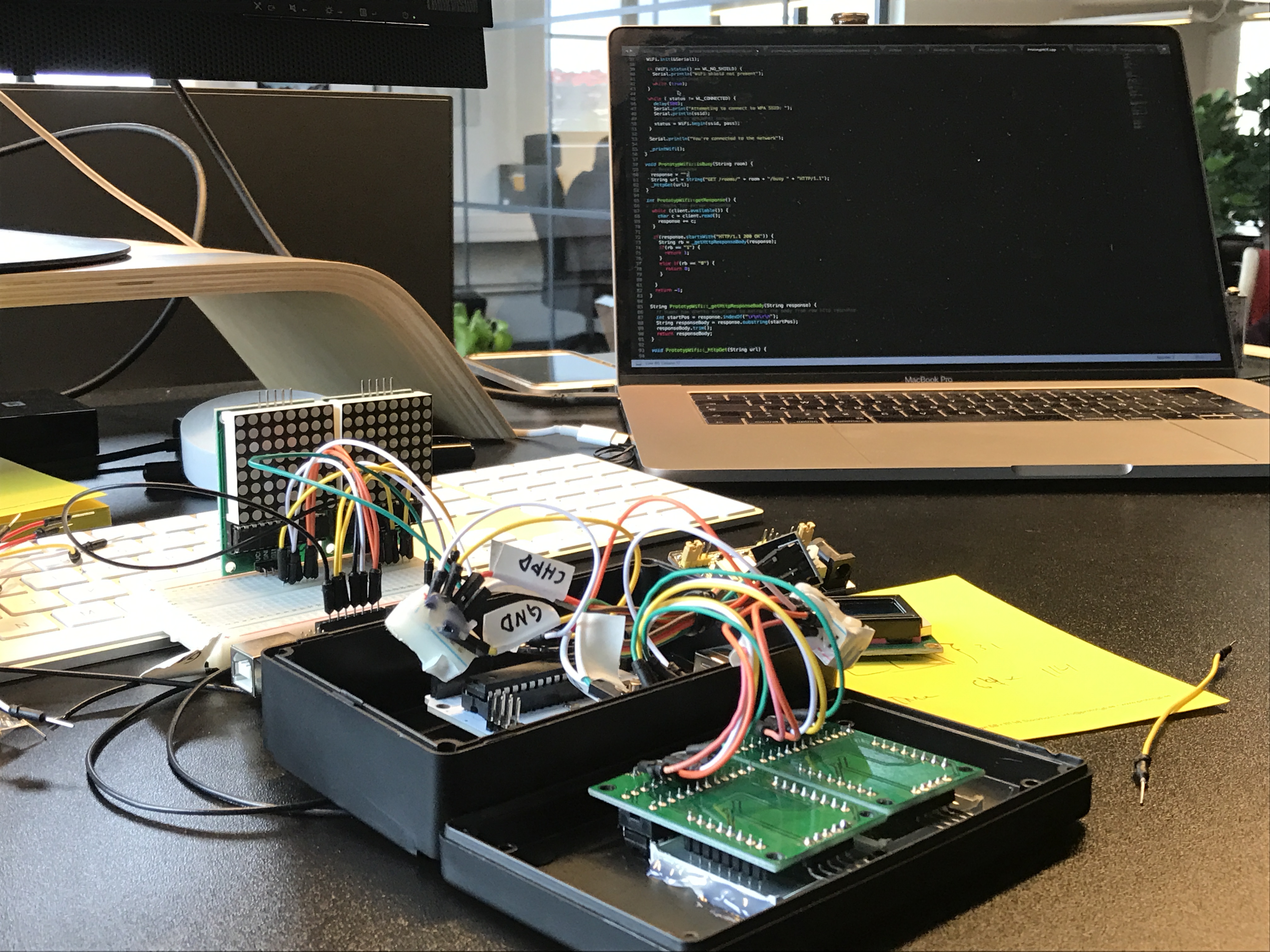 Prototyp - Lab: Ghetto Meeting Room Display