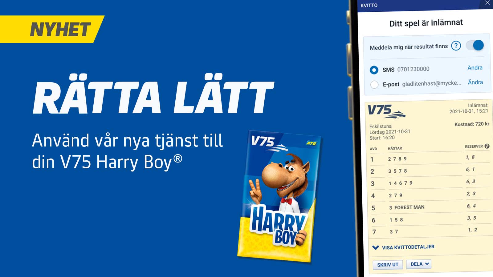 Nu blir det enklare att rätta din Harry Boy® | ATG