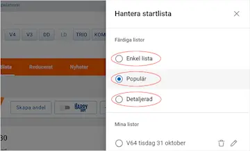 Nya startlistor på atg.se – nya smarta funktioner | ATG