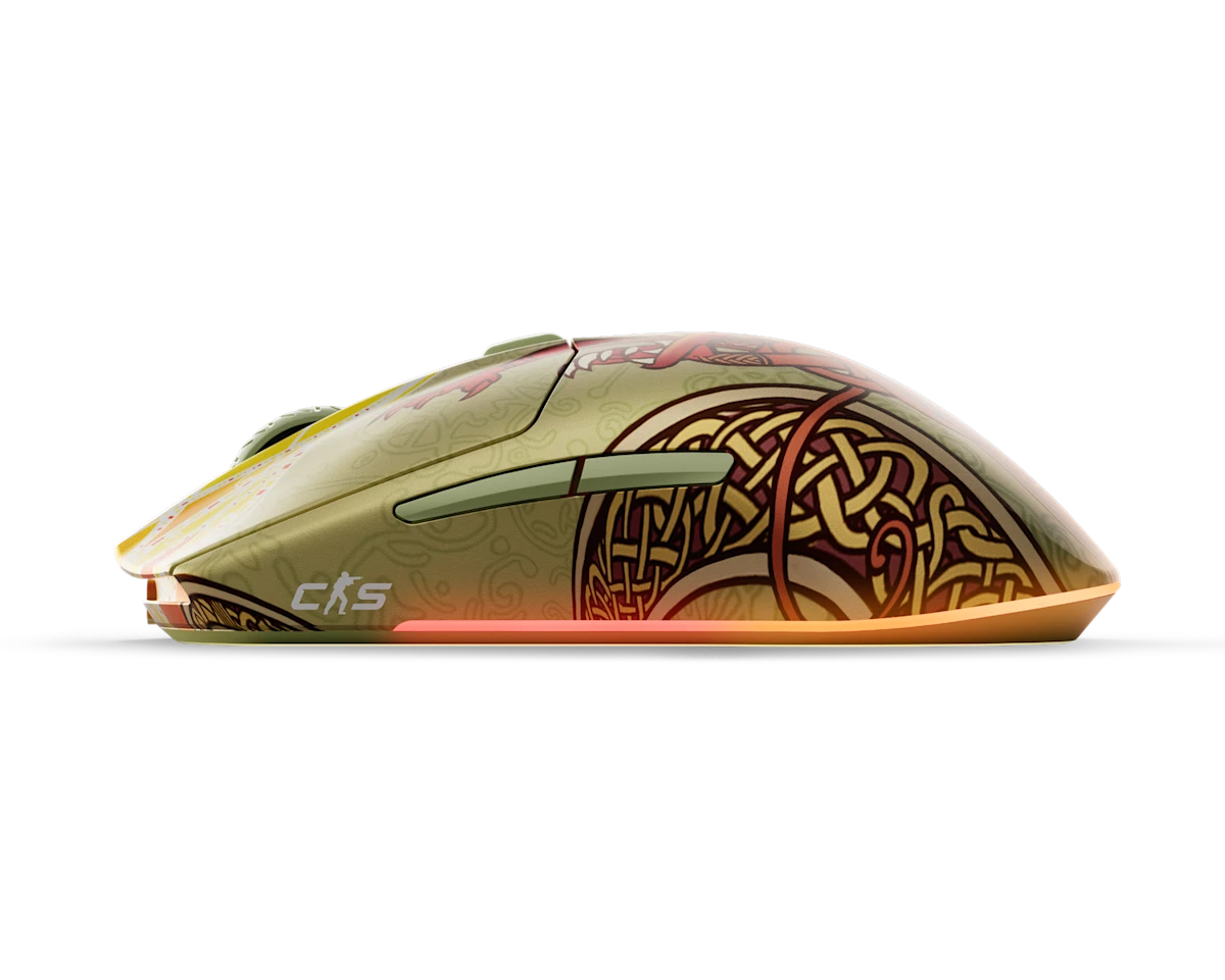 SteelSeries Wireless Gaming Mouse CS2 Dragon Lore Edition