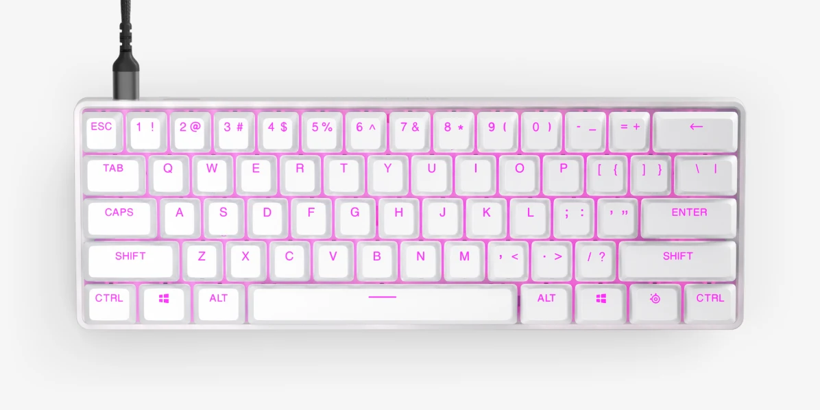 PBT Keycaps: White