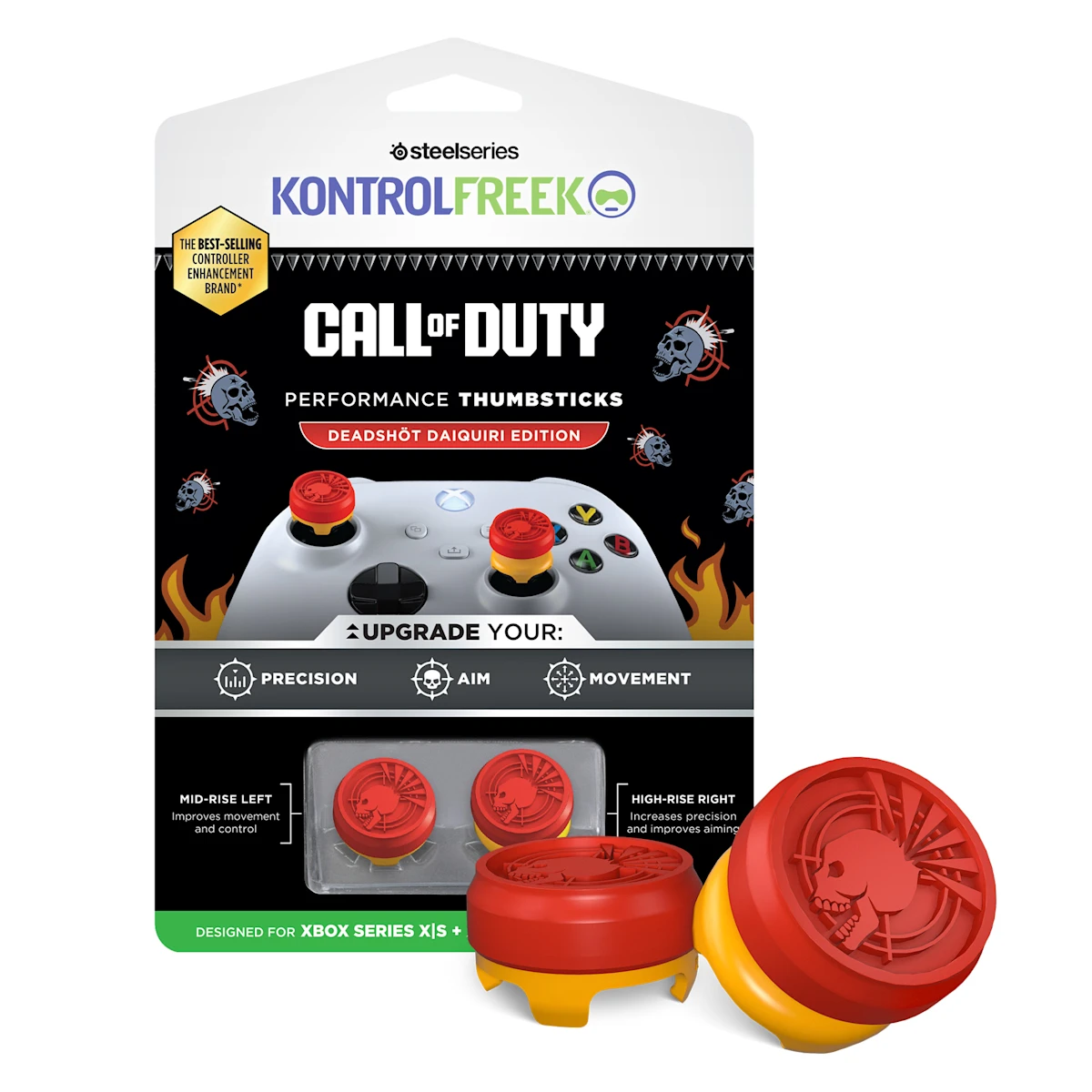 KontrolFreek Call of Duty® Performance Thumbsticks® Xbox - Deadshot ...