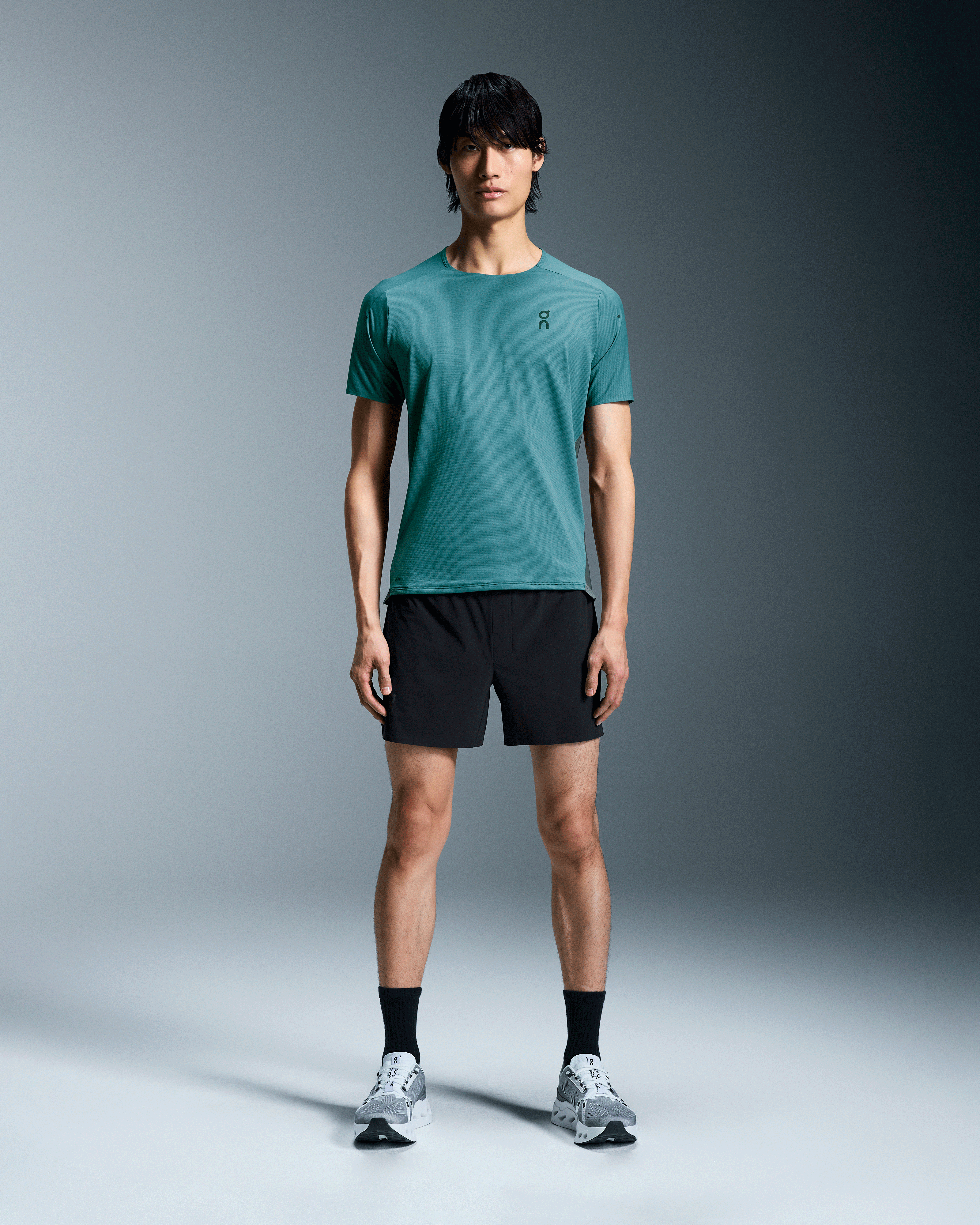 Men's Performance-T | Blue & Green | On United States