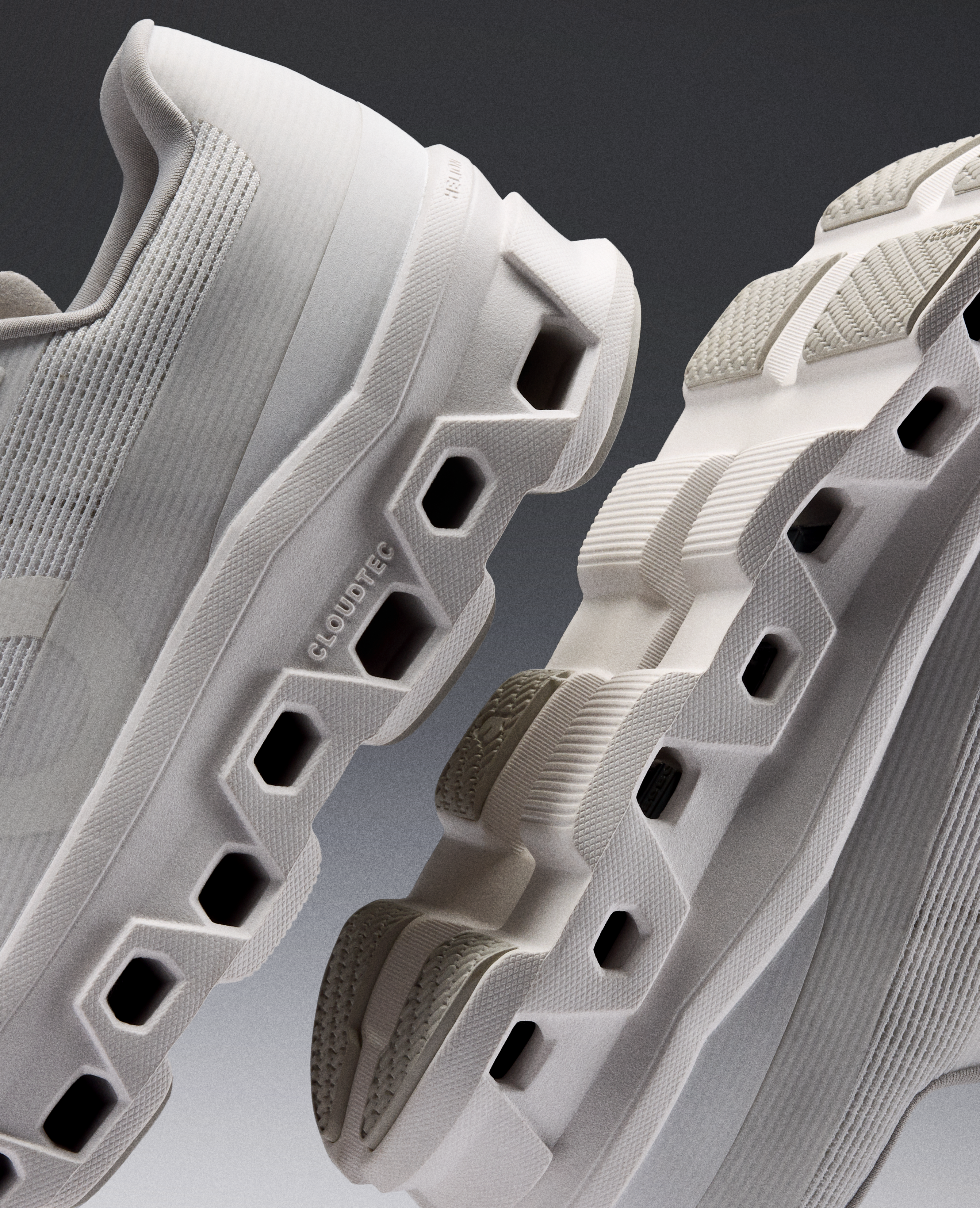 Women's Cloudmonster Void | Grey & Beige | On Japan