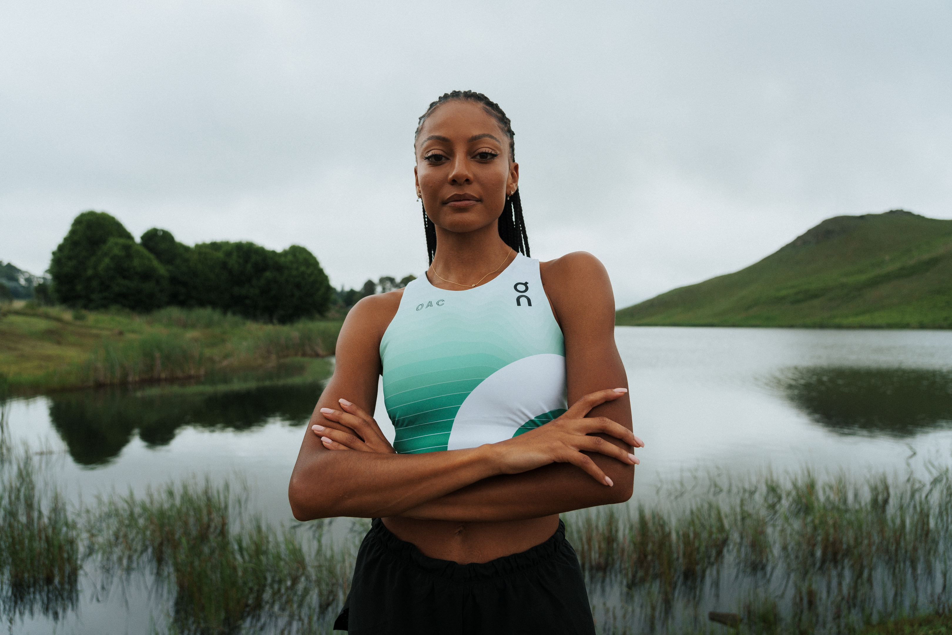 On athlete and middle-distance runner, Revée Walcott-Nolan runs 800m ...