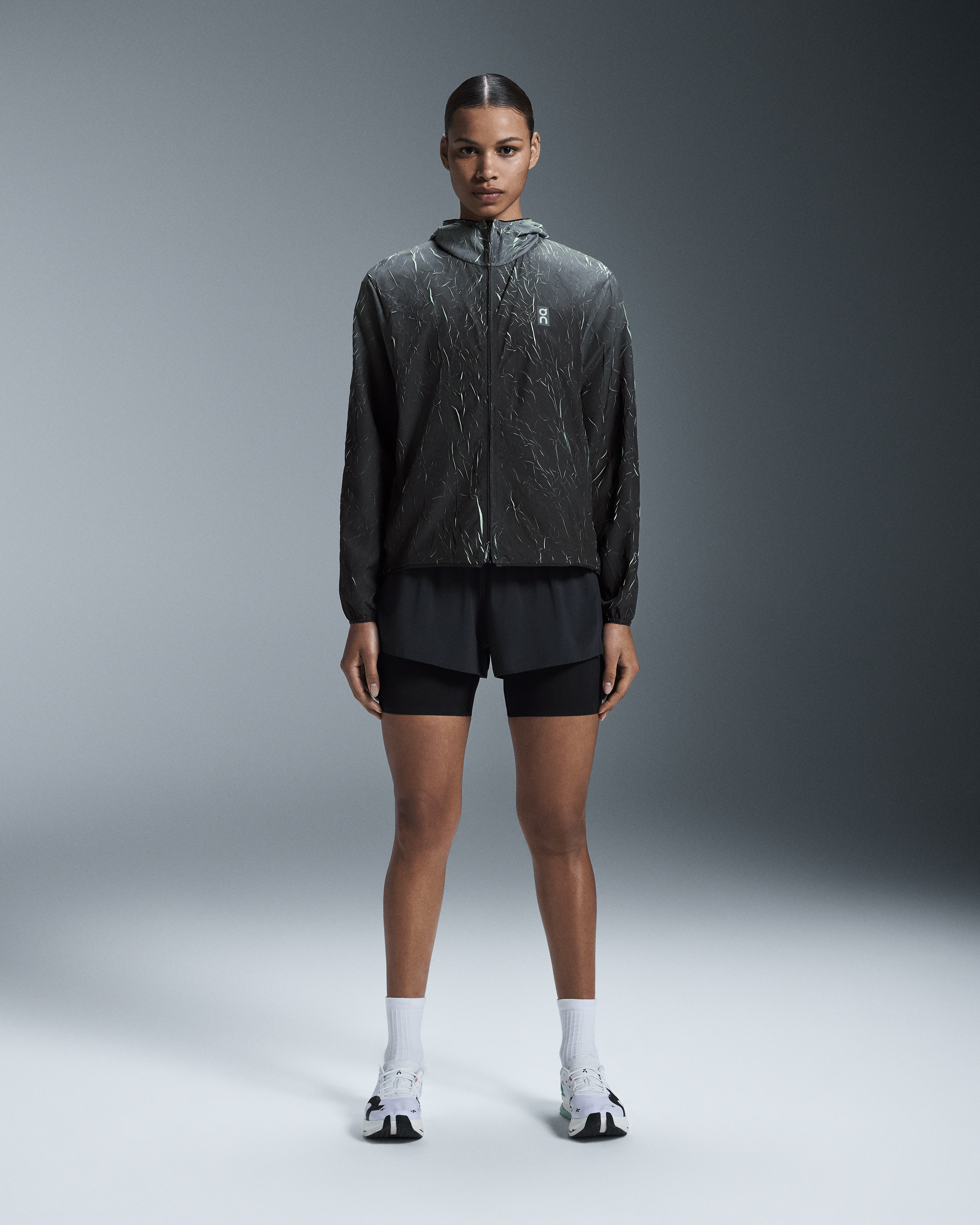 Women's Pace Run Jacket | Black & Grey | On United States