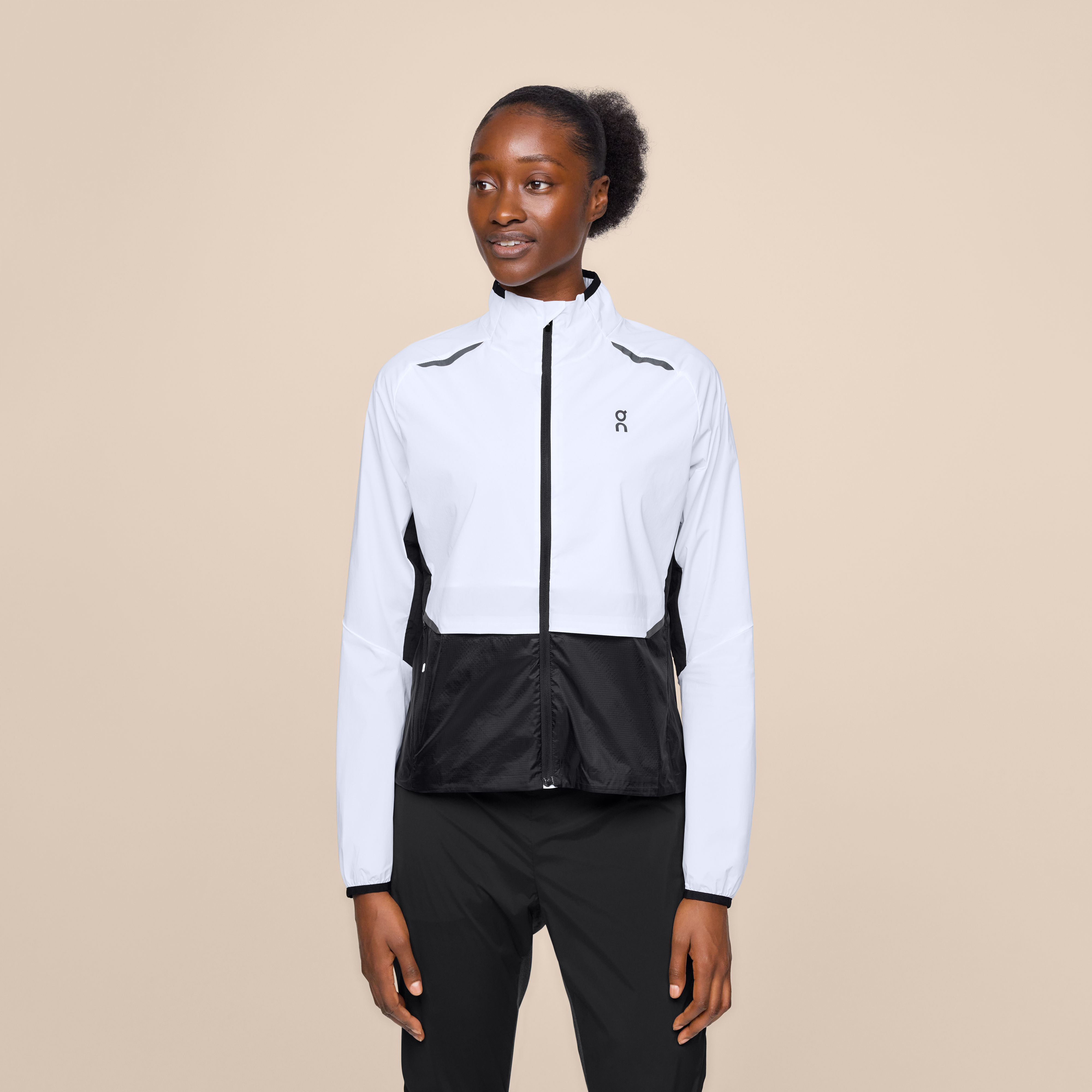 Women's Zero Jacket | White & Orange | On United States