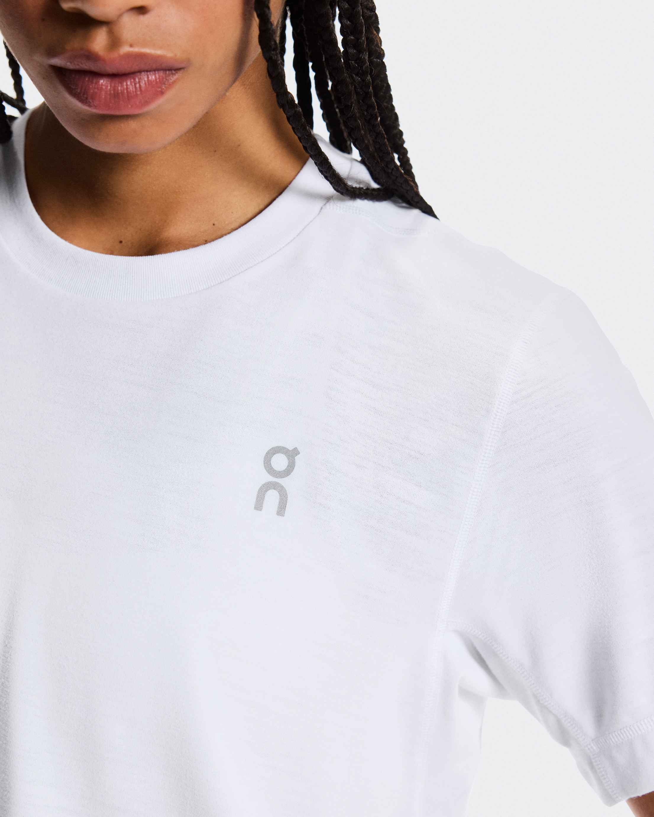 Women's Train-T Crop Graphic | White | On Ireland