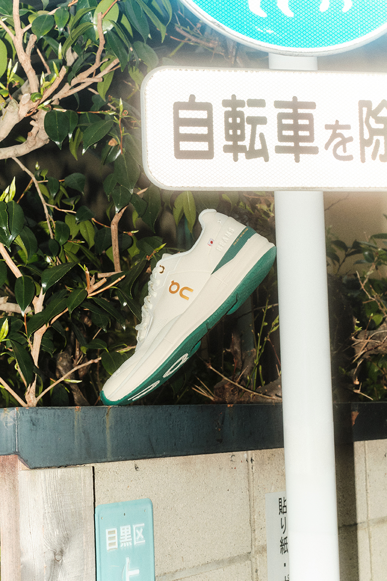 On × BEAMS collaboration design story fusing tennis wear with street ...