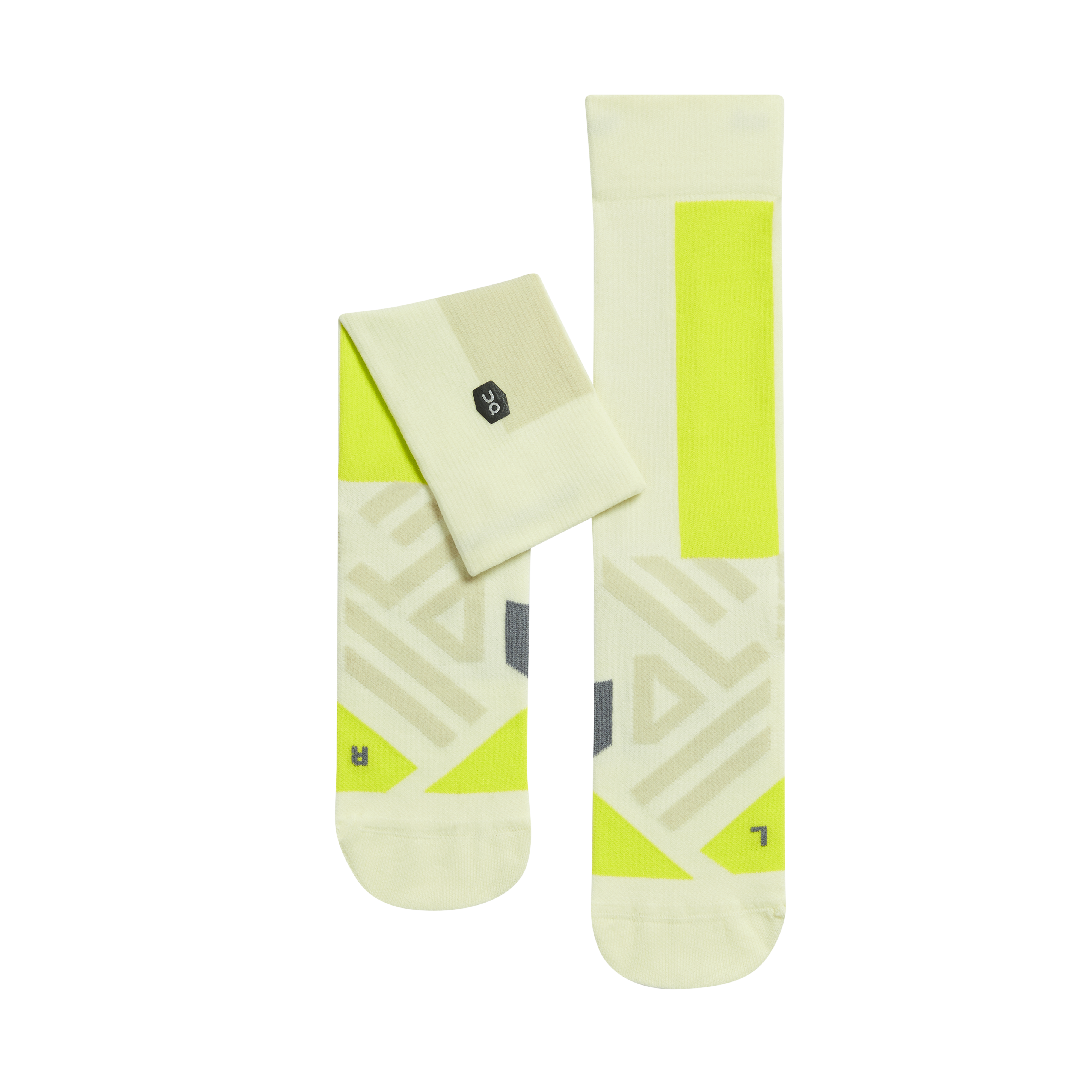 Performance High Sock für Damen | Gelb | On Schweiz