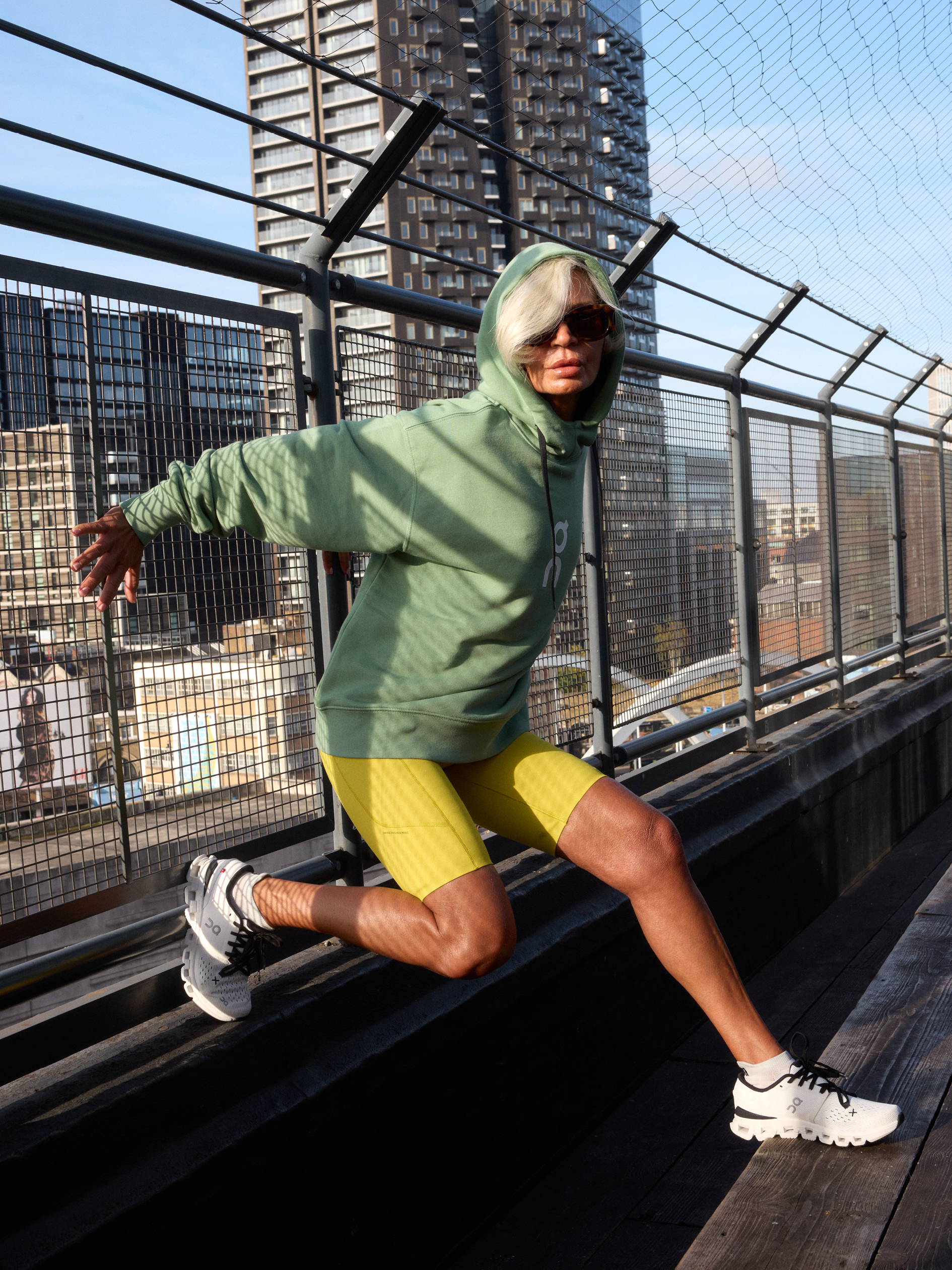 Fashion fitness content creator and On partner, Grece Ghanem on ageless ...