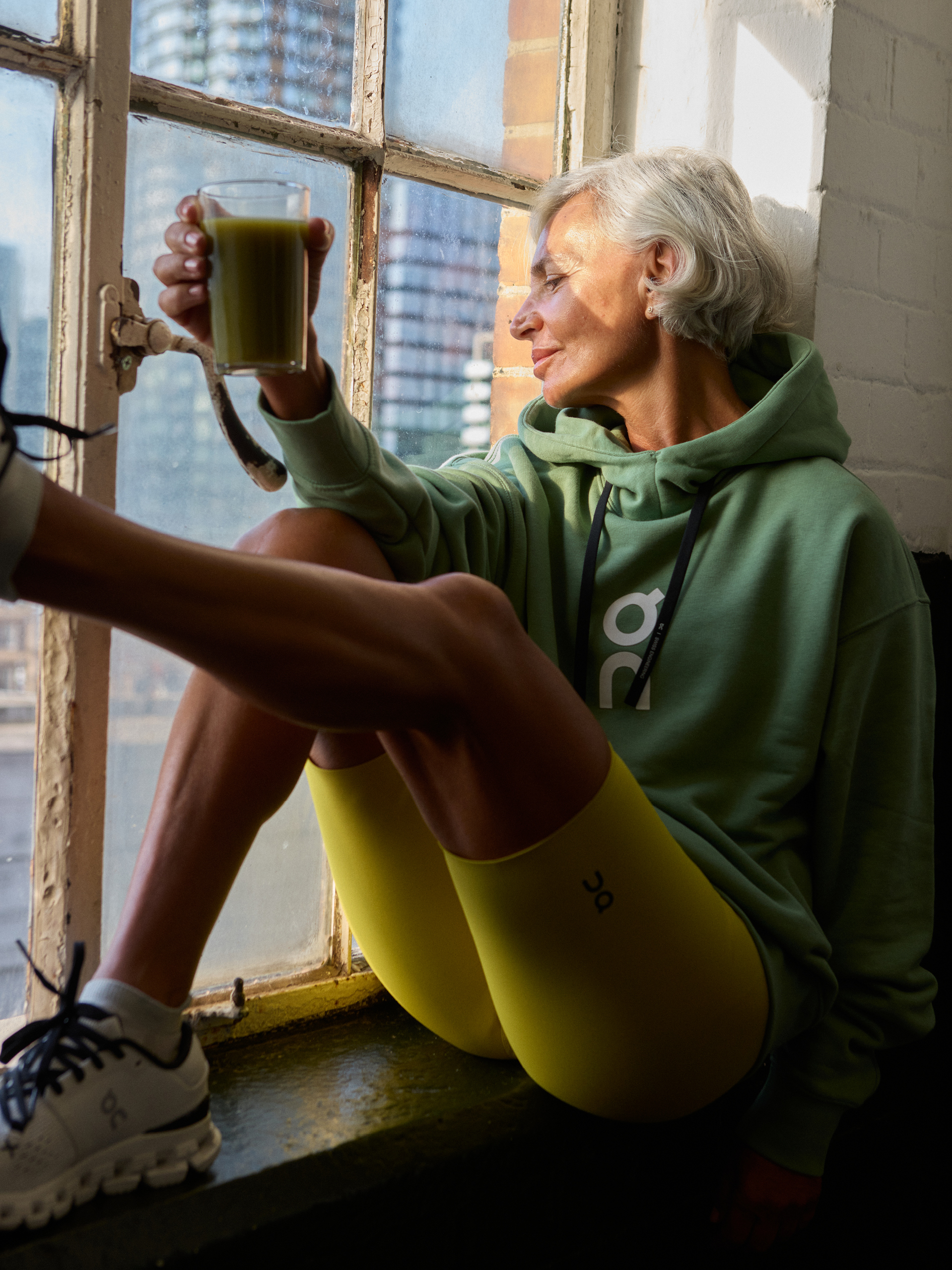 Fashion fitness content creator and On partner, Grece Ghanem on ageless ...