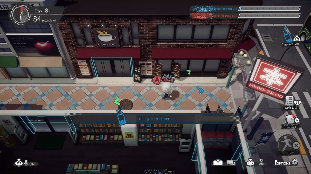 《DEATH NOTE 暗影任務》追加角色：渡＆局長｜更新說明 V.1.3.4