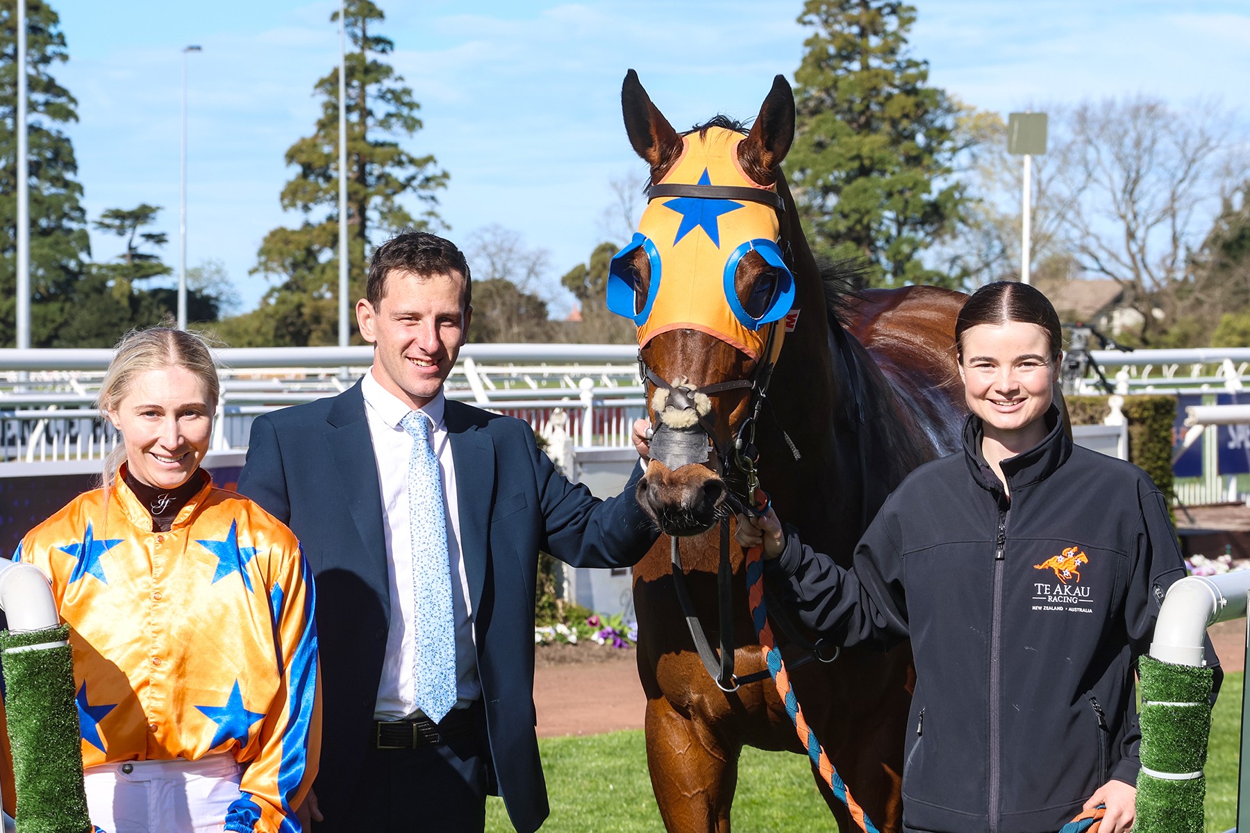 Stonybreck runaway caps Riccarton treble for Te Akau