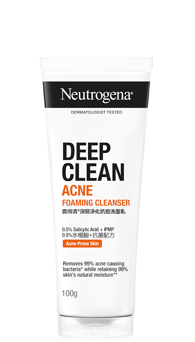 Neutrogena® Deep Clean Acne Foam Cleanser | Neutrogena® Philippines