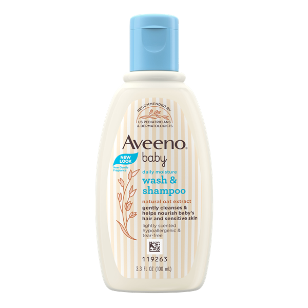 AVEENO® Baby Daily Moisture Wash & Shampoo | AVEENO®