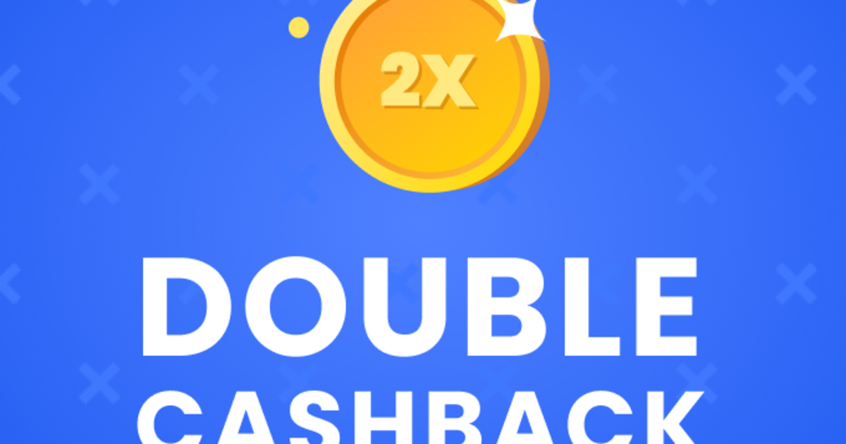 Mark Your Calendars For Double Cashback Offers Day!