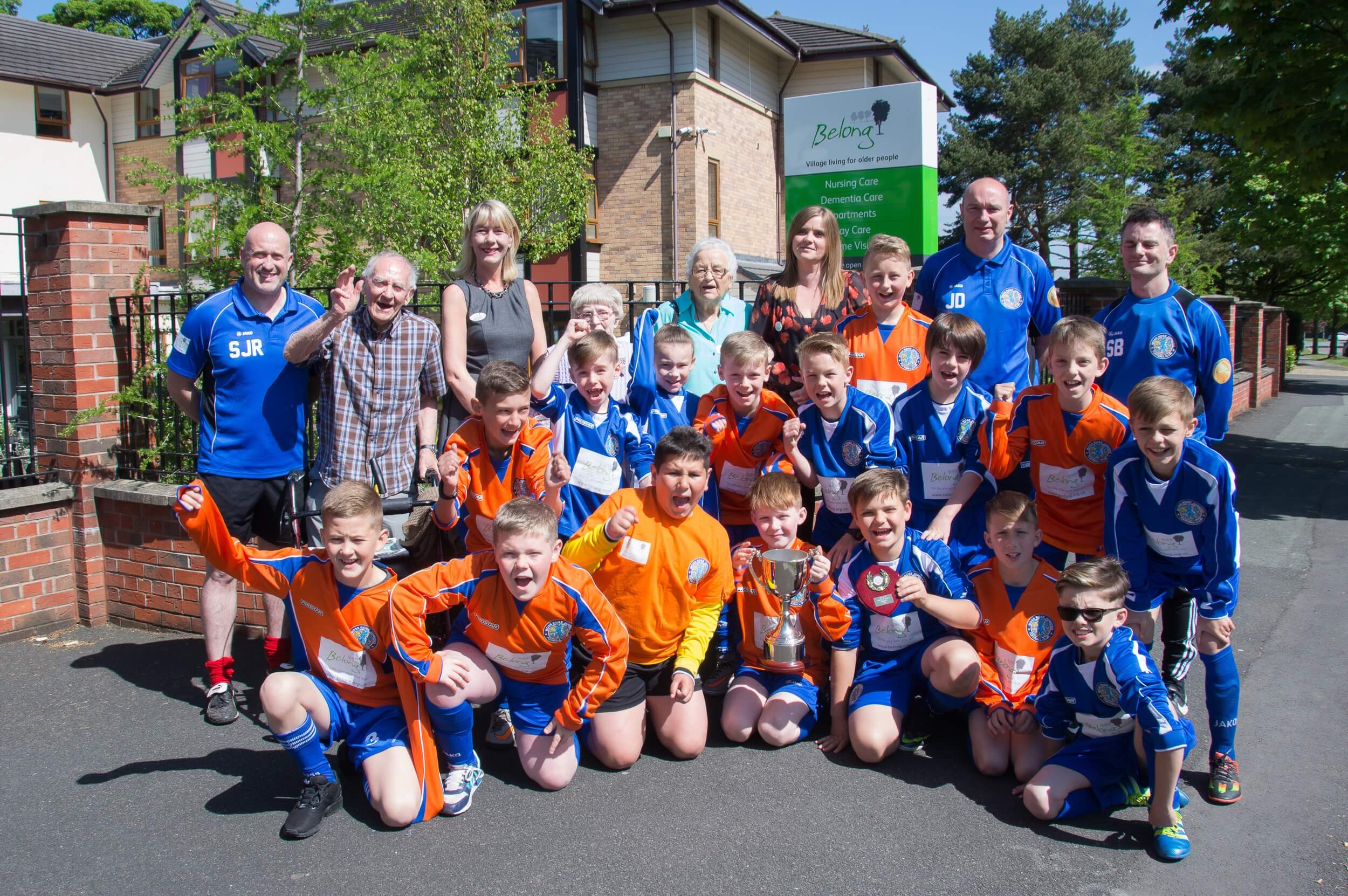 Belong Macclesfield kits out local football club | Belong Villages