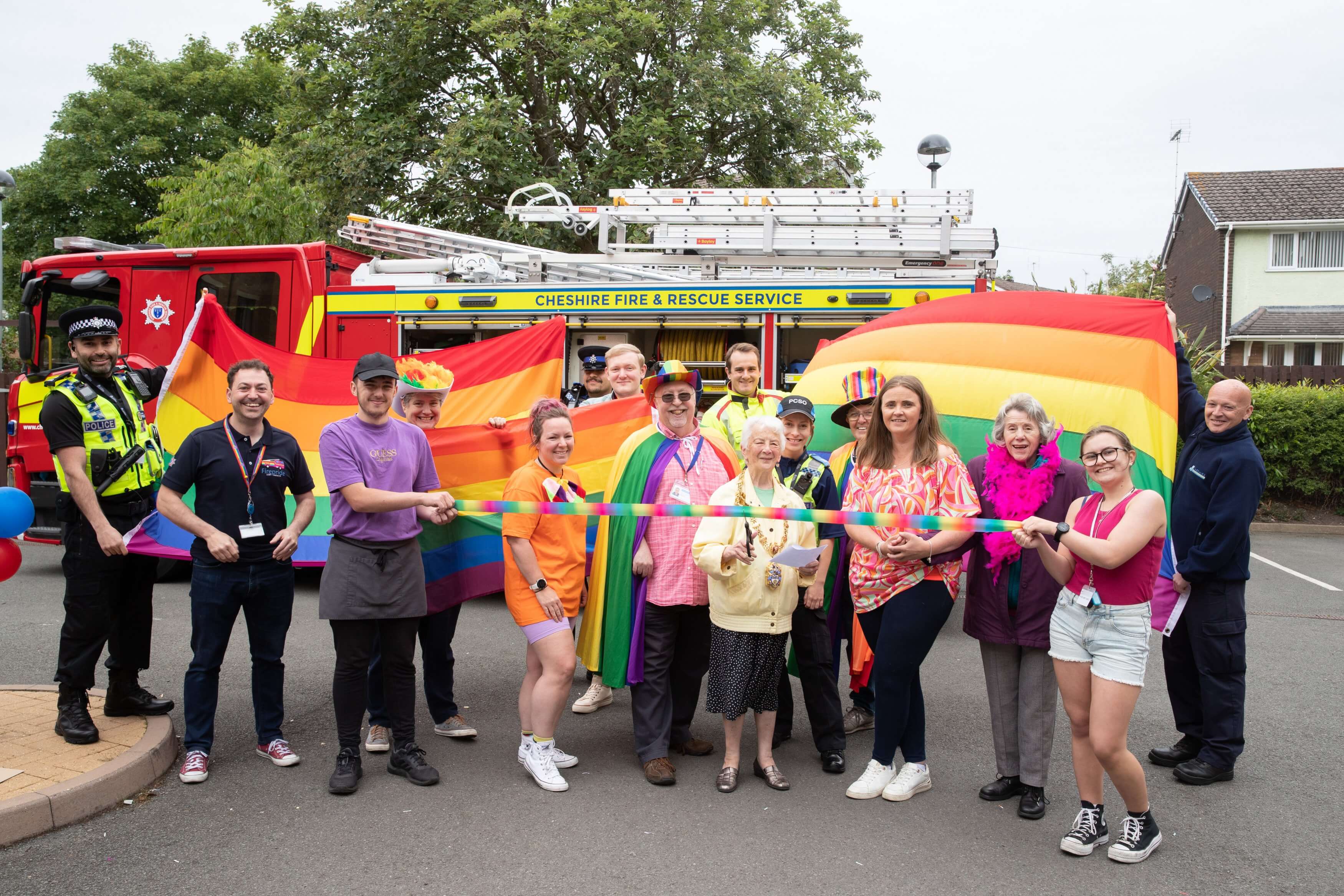 Crewe Mayor opens town’s LGBT+ Silver Pride | Belong Villages