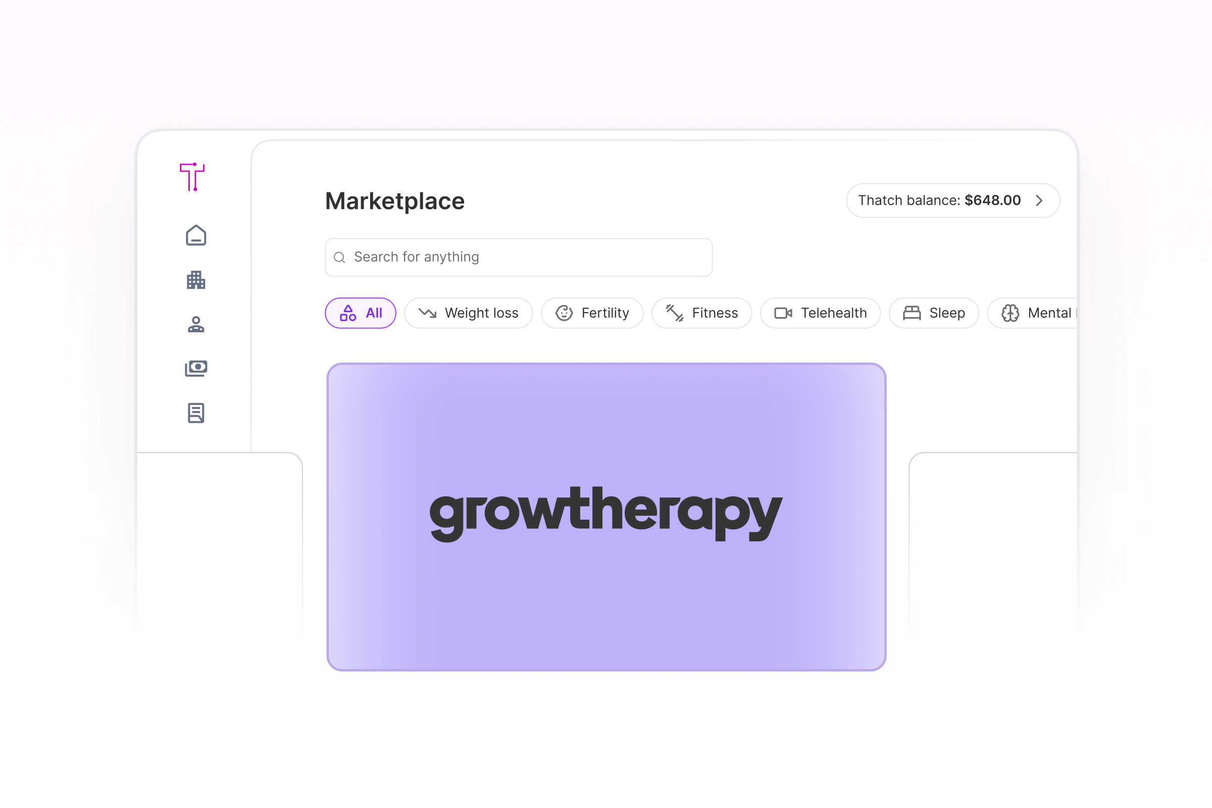 Thatch Partners with Grow Therapy to Expand Mental Health Benefits for ...
