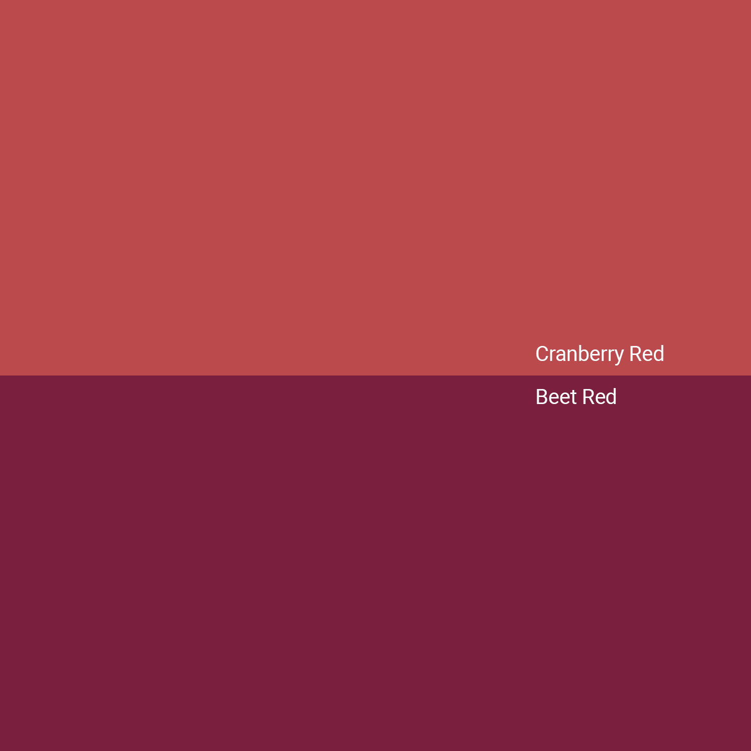 Cranberry Color Schemes