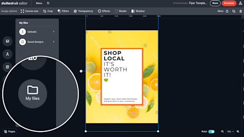 Create Amazing Flyers with the Free Editor - Shutterstock
