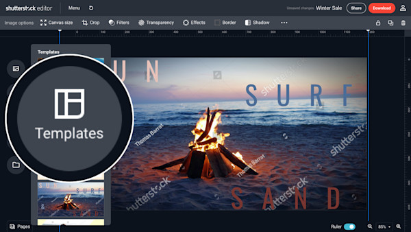 How to add vignette to images - Free Editor - Shutterstock