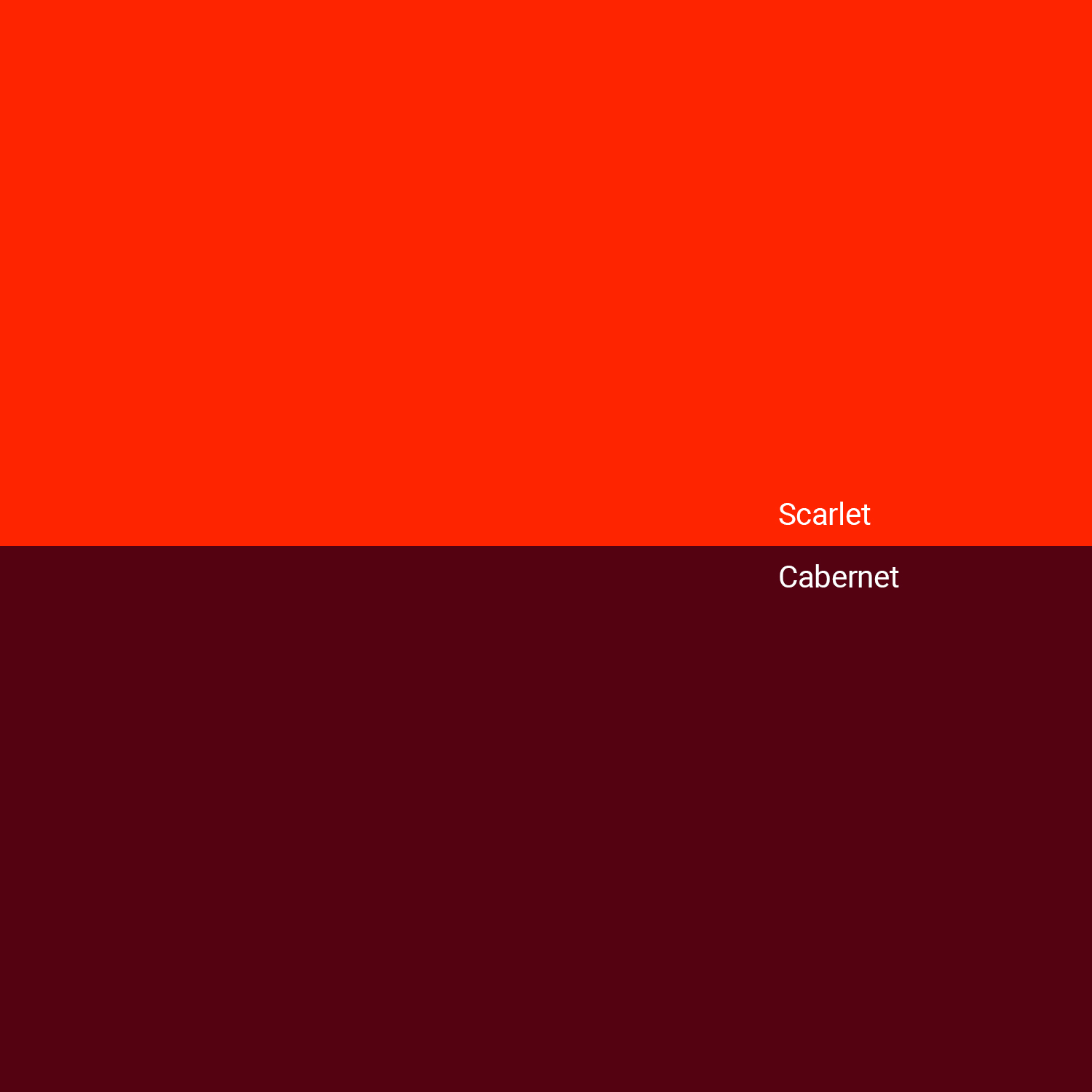 What Color Scarlet