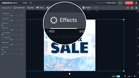 Change hue colors online - Free Editor - Shutterstock
