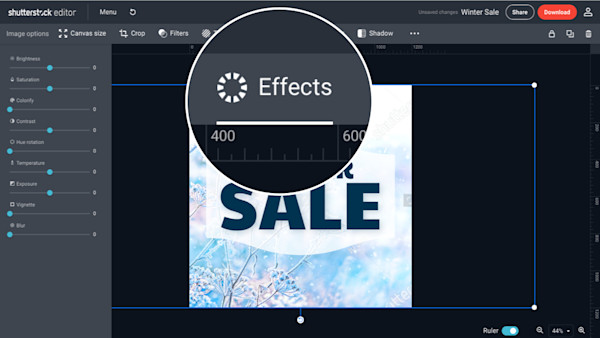 Change hue colors online - Free Editor - Shutterstock