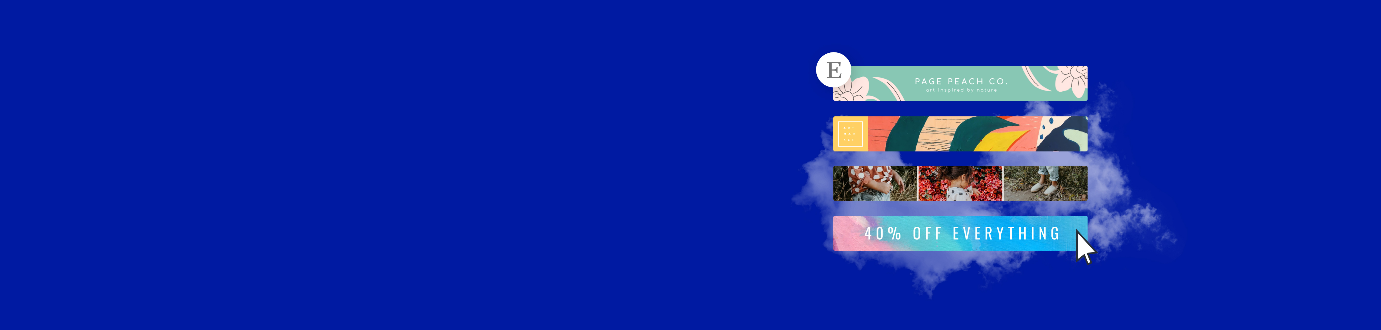 Etsy Mini Banner | Çevrimiçi Etsy Mini Banner Yapın | Shutterstock