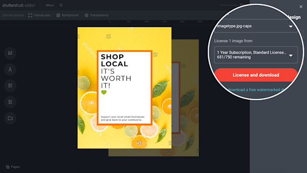 Create Amazing Flyers with the Free Editor - Shutterstock