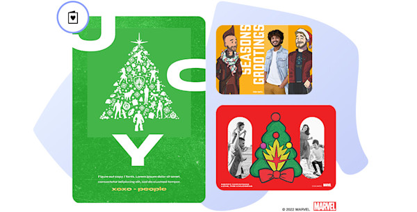 Create holiday cards inspired by Marvel Studios’ The Guardians of the ...