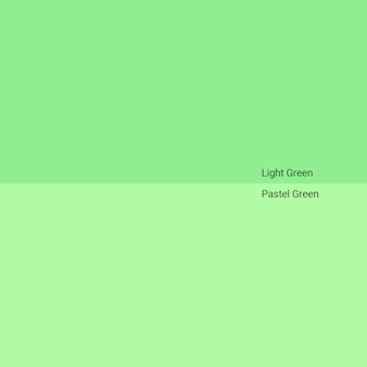 Light Green Color - Combinations, HEX Code - Shutterstock