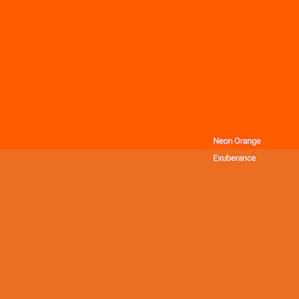 Neon Orange Color - Combinations, HEX Code - Shutterstock