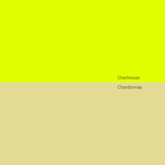 Chartreuse Couleur - Combinaisons, Code HEX - Shutterstock