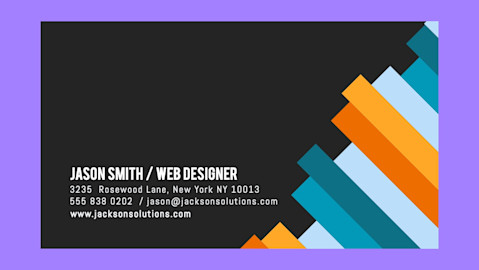 Create a Business Card with the Free Editor - Shutterstock